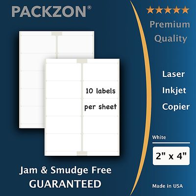 Inkjet Labels - 2X4 Labels