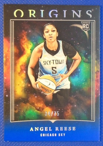 2024 WNBA Origins Angel Reese Rookie Card /75 - Chicago Sky | eBay