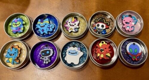 Complete Set - Aaron's Crazy Thinking Putty Lost Treasure Guardians ...