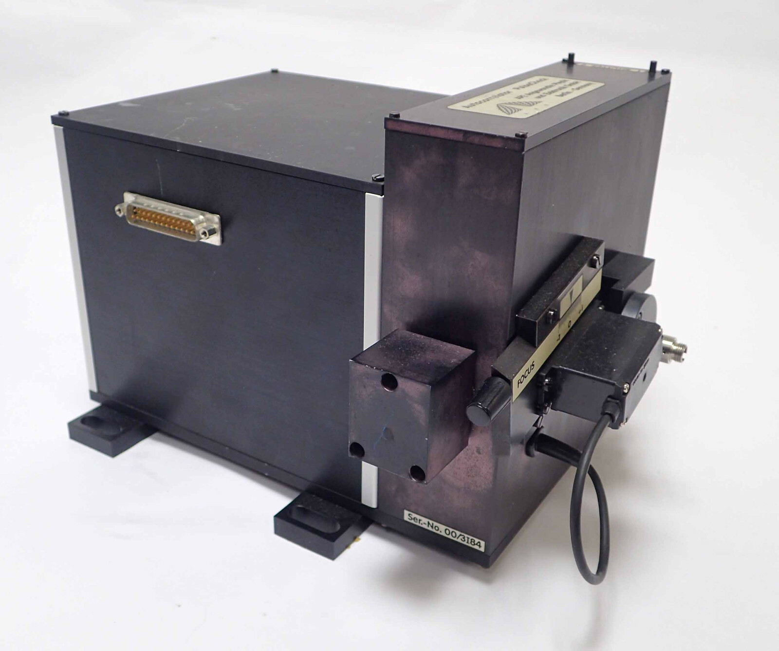 APE AUTOCORRELATOR PULSECHECK OPTICS UNIT w/ KNbO3 POTASSIUM NIOBATE ...