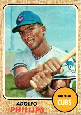 ADOLFO PHILLIPS 1968 Topps #202 BUY ANY 2 ITEMS FOR 50% OFF ...