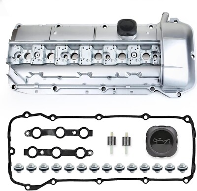 MITZONE Aluminum Valve Cover Kit for 1998-2008 BMW Z3, X5, 2.5L-3.0L ...