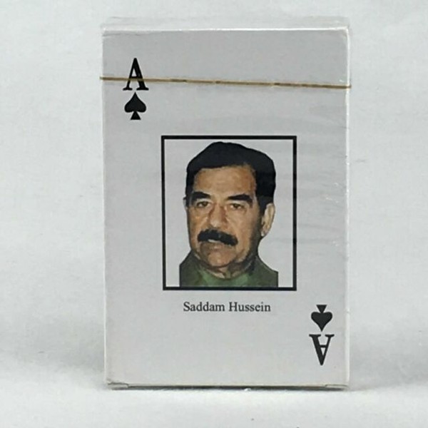Saddam Hussein Al-tikriti Iraq War Playing Cards for sale online | eBay