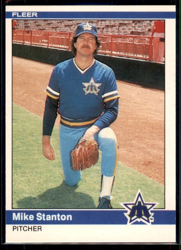 1984 Fleer Mike Stanton #619 Seattle Mariners | eBay