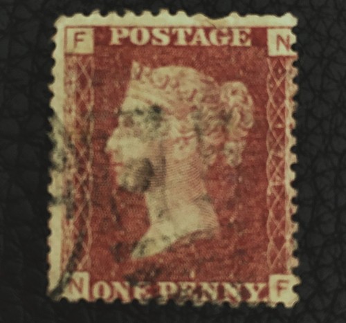GB Queen Victoria One Penny Red Stamp "FN" | eBay