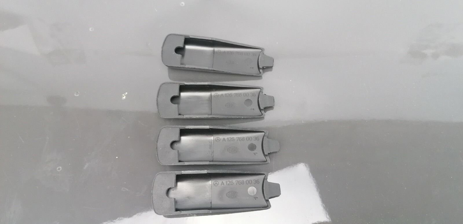 Mercedes W126 W460 W461 Window crank handle cover black color set of 4 ...