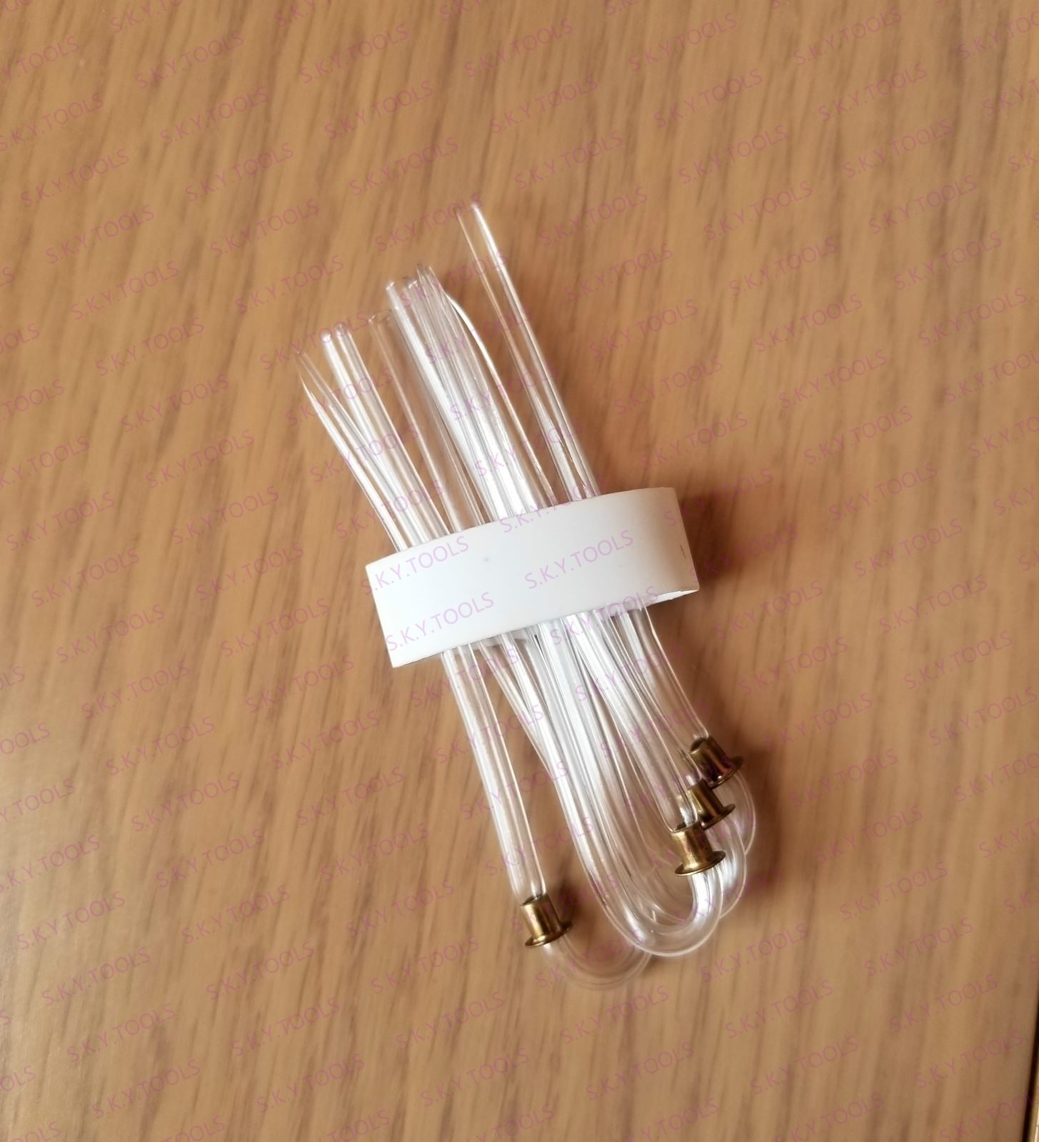 BTE Hearing Aid aids Ear mold Tubing with tube lock - pack of 4 earmold ...