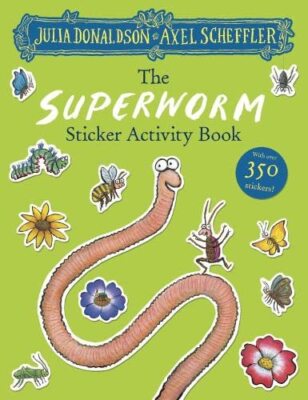 The Superworm Sticker Activity Book:... by Donaldson, Julia Paperback ...