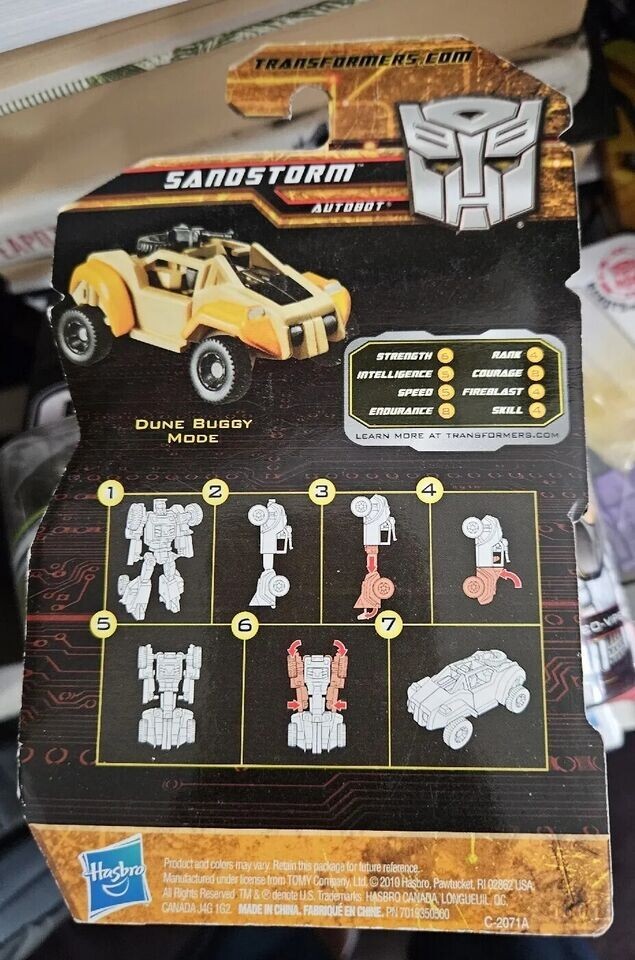 Transformers Rotf Hftd Legends Sandstorm Moc Mint 2010. | eBay
