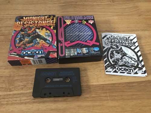 Amstrad CPC 464/664/6128 Game - Midnight Resistance By Ocean B15 | eBay UK