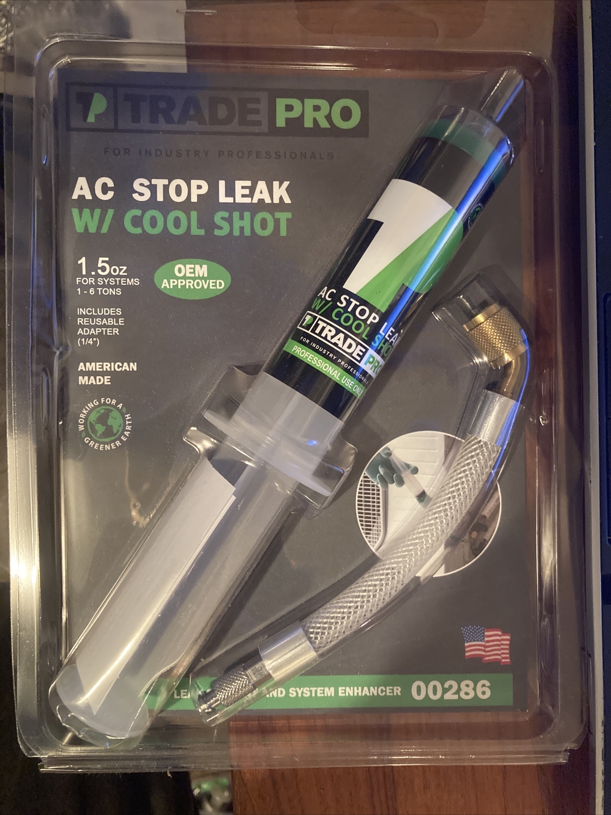 Trade Pro A/C Stop Leak W/ Cool Shot 1.5oz for 1-6 ton systems 00286 | eBay