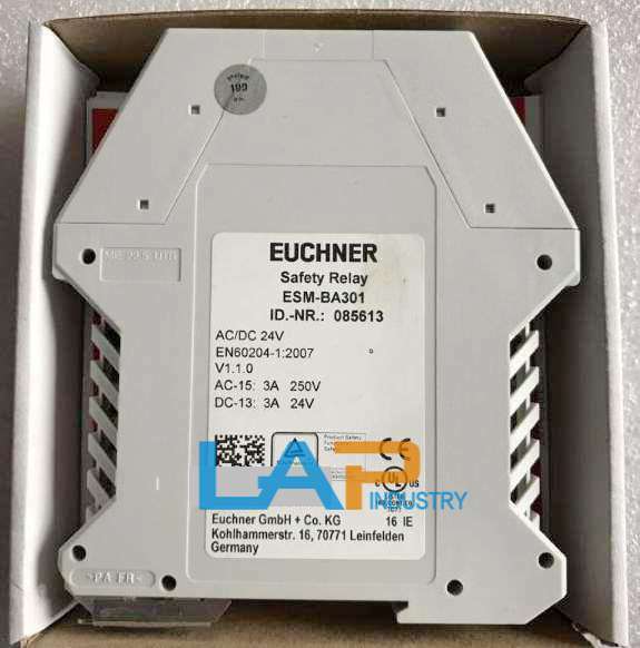 1PCS New For EUCHNER safety relay ESM-BA301 AC/DC 24V | eBay