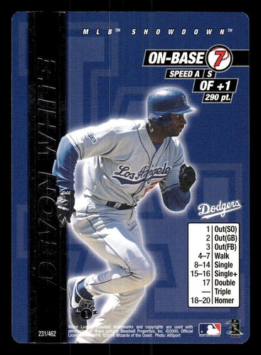 2000 MLB Showdown 1st Edition # devon white | eBay