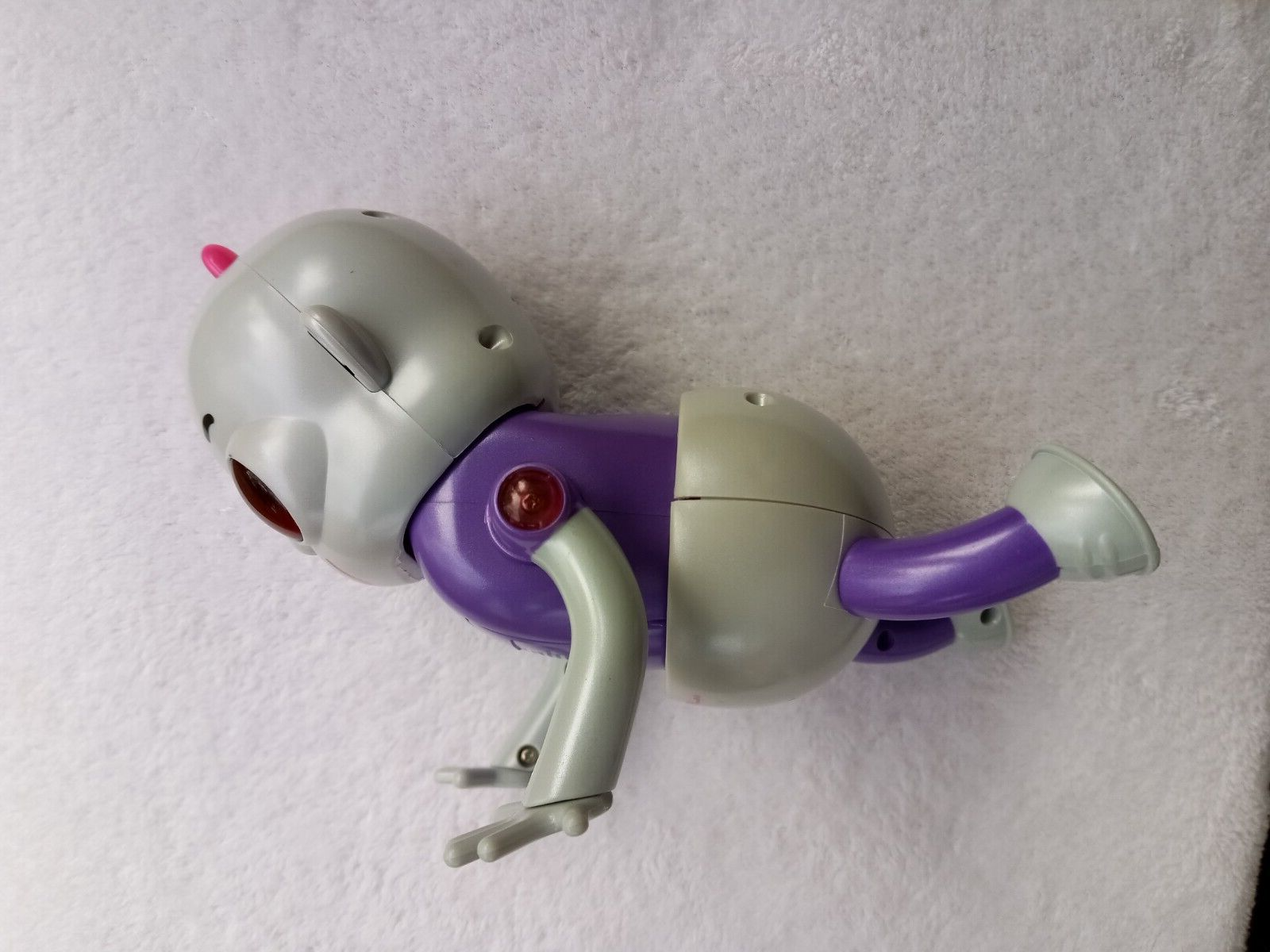 2001 Hasbro Tiger Sega Toys Robo Baby Interactive Purple Diaper Bib ...