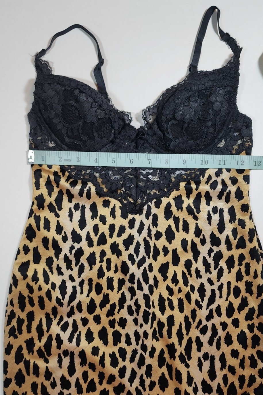 VTG 90s VICTORIA'S SECRET ANIMAL PRINT MIRACLE BRA Slip Sz 34B ...