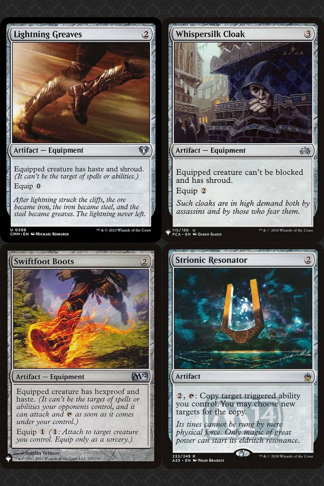 Okaun, Eye of Chaos & Zndrsplt, Eye of Wisdom Commander Deck Coin Flip ...