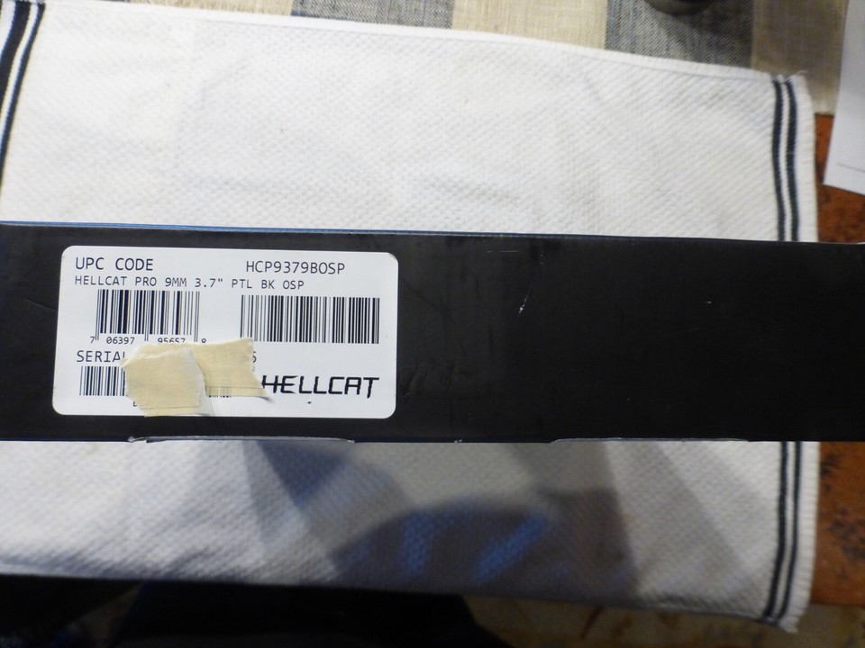 SPRINGFIELD ARMORY Hellcat Pro Case, Labels, Nylon Pouch,Manual ...