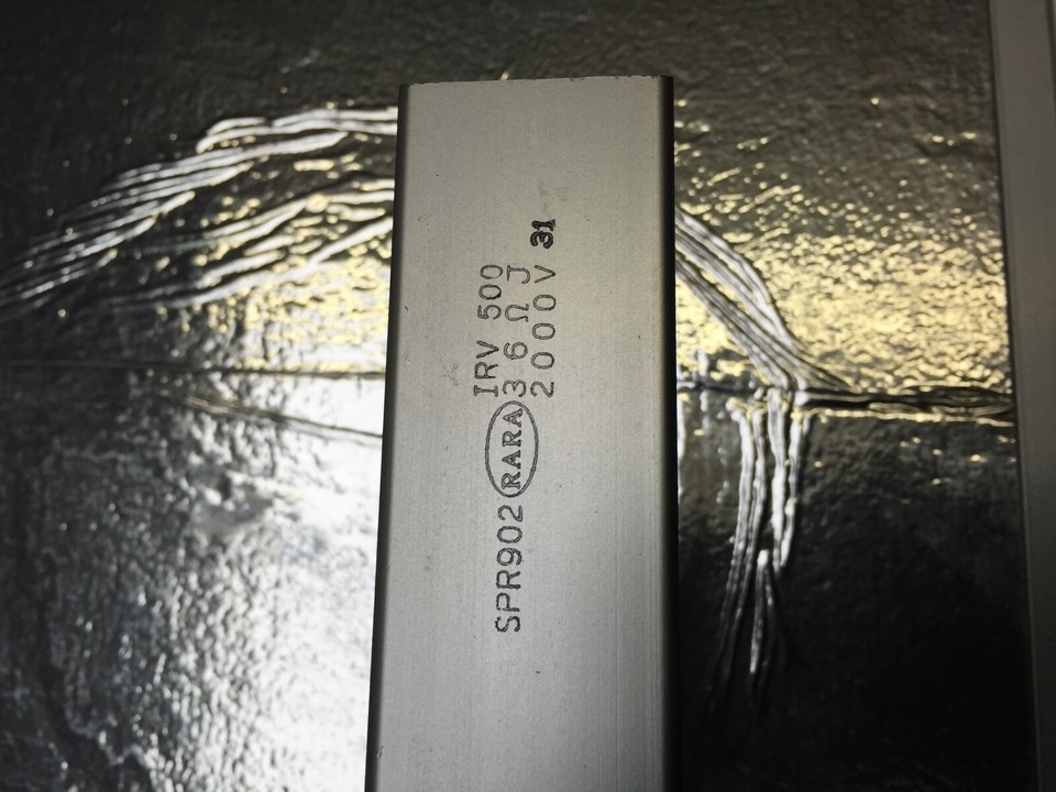 RARA ELECTRONICS IRV500 SPR902 2000V RESISTOR WIRE WOUND IRV-500 SPR ...