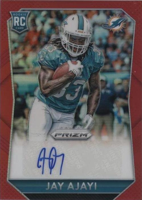 2015 Panini Prizm - Rookie Signatures Jay Ajayi #RS-JA Red Prizm /125 ...