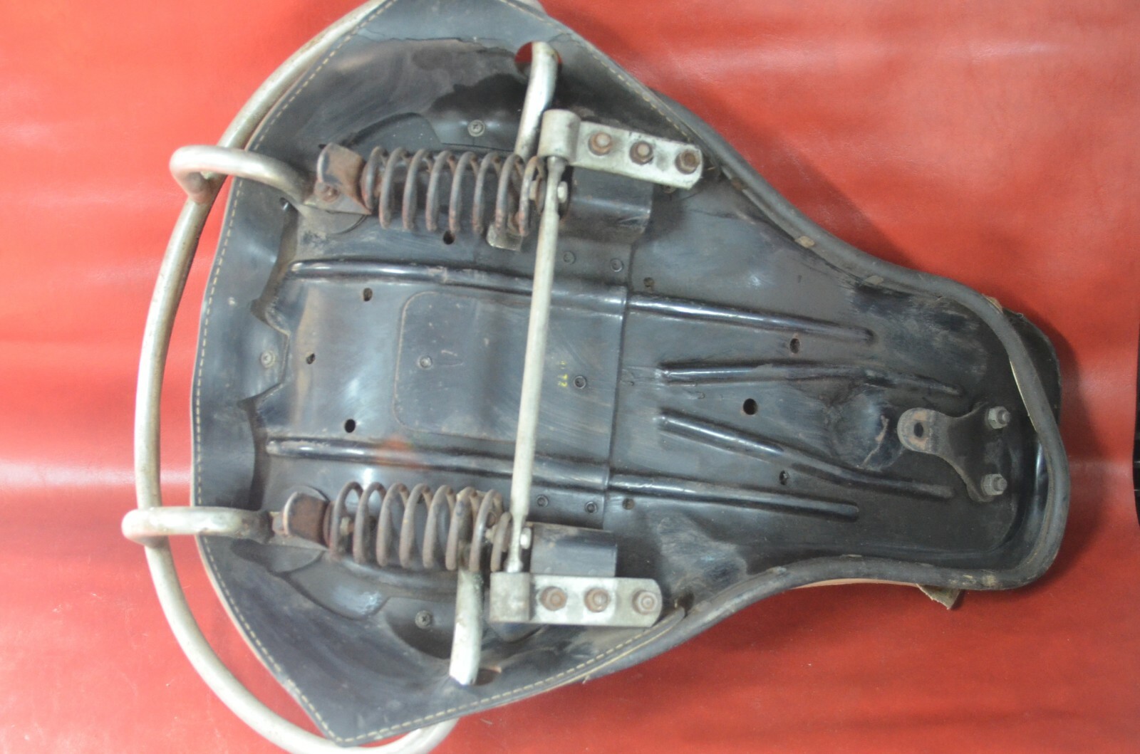1950s-70s Vtg Harley-Davidson Buddy Seat Knucklehead Panhead Pan ...