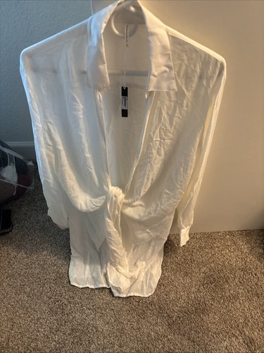 Gooseberry Intimates White Top New With Tags Medium Large | eBay