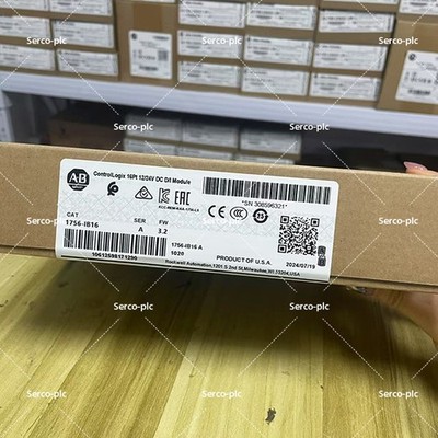 Allen Bradley 1756-IB16 ControlLogix Input Module New Factory Sealed ...