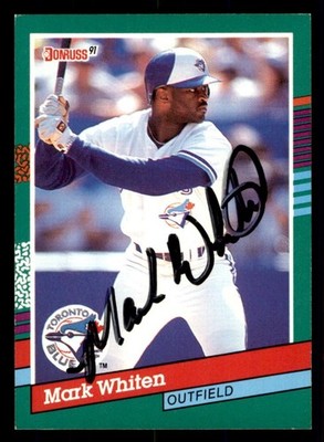 1991 Donruss Baseball #607 Mark Whiten Signed Autograph (no COA) | eBay