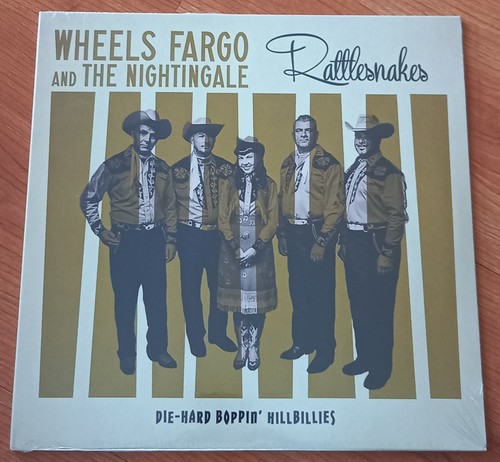 WHEELS FARGO & THE NIGHTINGALE Rattlesnakes 10" 25cm ALLEMAGNE 2019 ...