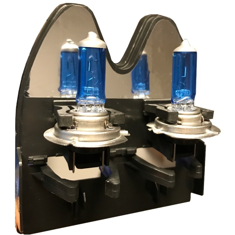 H7 Xenon Optics 8500K Halogen Lamps 55W Halogen Low Beam High Beam ...