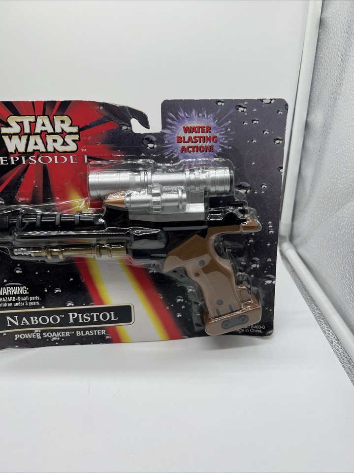 Star Wars Episode 1 Naboo Pistol Super Soaker Water Gun - New By Larami ...