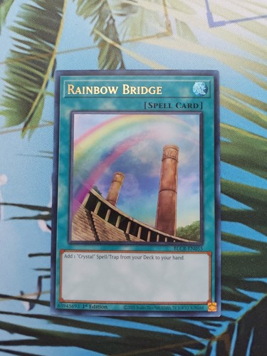 Yugioh! Rainbow Bridge - BLCR-EN055 - Ultra Rare - 1st Edition NEAR ...