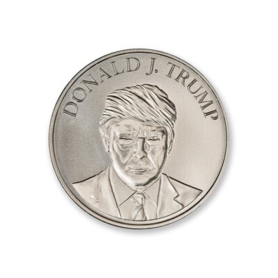 DONALD J. TRUMP - PRESIDENTIAL Save America 1 oz .999 Fine Silver Round ...
