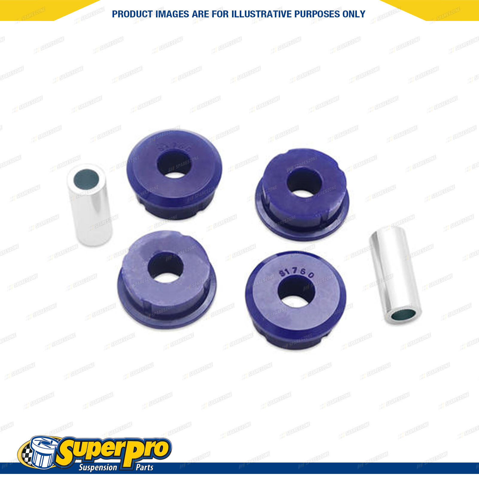 Superpro Rear Trailing Arm Upper Bush Kit for Great Wall Tank 300 4WD ...