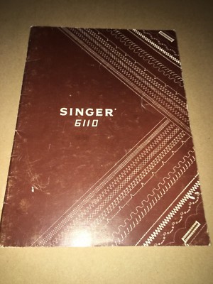 Singer 6110 Instruction Book, foot pedal, 2 light bulbs, 6 bobbins | eBay