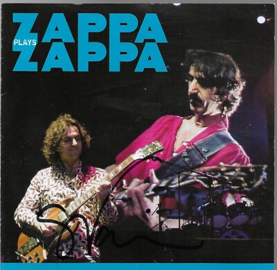 Zappa Plays Zappa * by Dweezil Zappa (CD, 2008, Razor & Tie) Signed ...