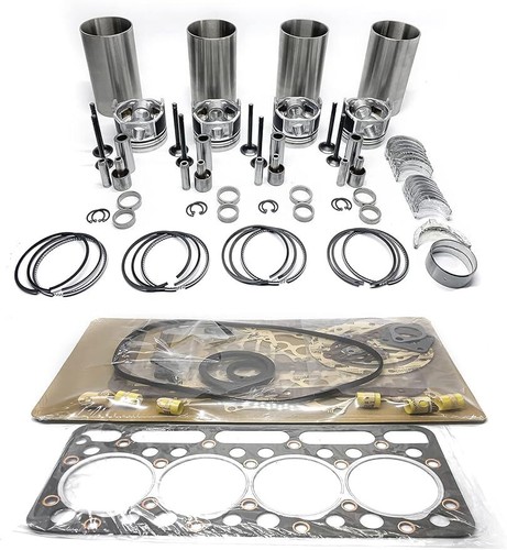 Overhaul Rebuild Kit For Isuzu 4BD1 4BD1T 3.9L Hitachi Excavator ISUZU ...