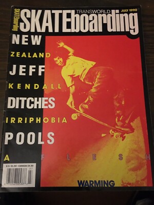 Transworld Skateboarding Magazine July 1990 Gator Mark Anthony Rogowski ...