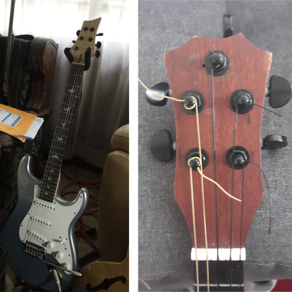 3L3R Guitar tuner pegs,Guitar Sealed Fan-shaped Tuning Pegs Tuner ...