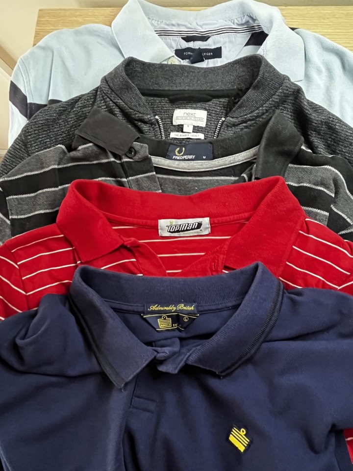 25 Mens reseller Clothing Bundle Paul smith Fred Perry Ralph Lauren Ben ...