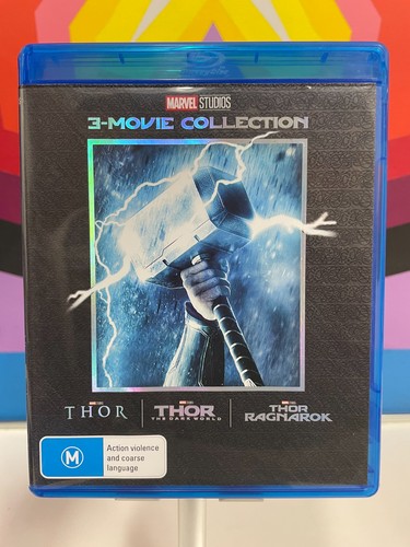 Thor 3-movie collection Blu-ray Marvel Studios (Dark World, Ragnarok ...
