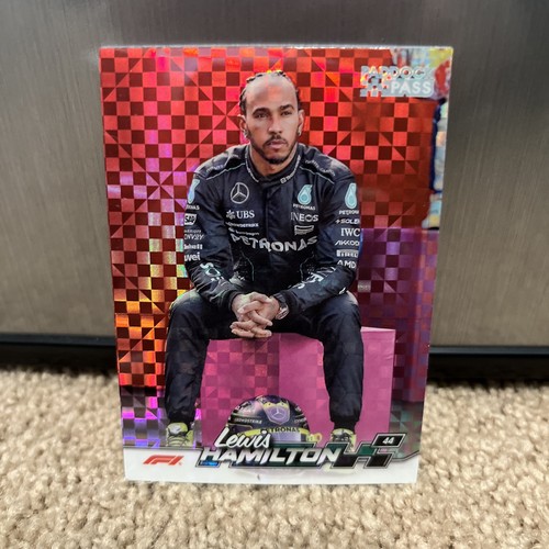 2024 Topps Paddock Pass Formula 1 - Lewis Hamilton #6 Chrome X-Fractor ...