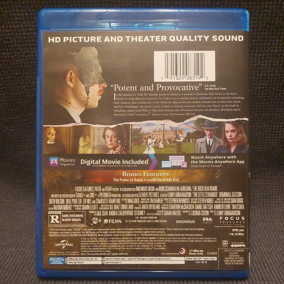 THE LITTLE STRANGER - Domhnall Gleeson, Will Poulter, Charlotte ...