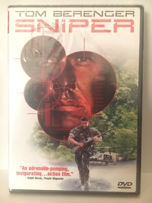 Sniper (DVD, 1998) Tom Berenger! Billy Zane! Brand New! Factory Sealed ...