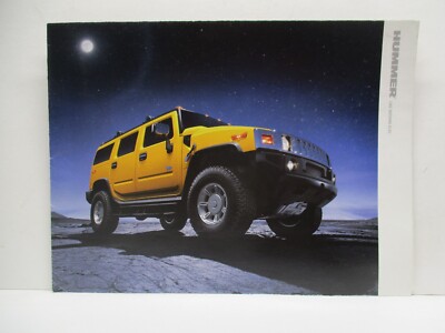 2005 Hummer Dealer Brochure / Poster | eBay