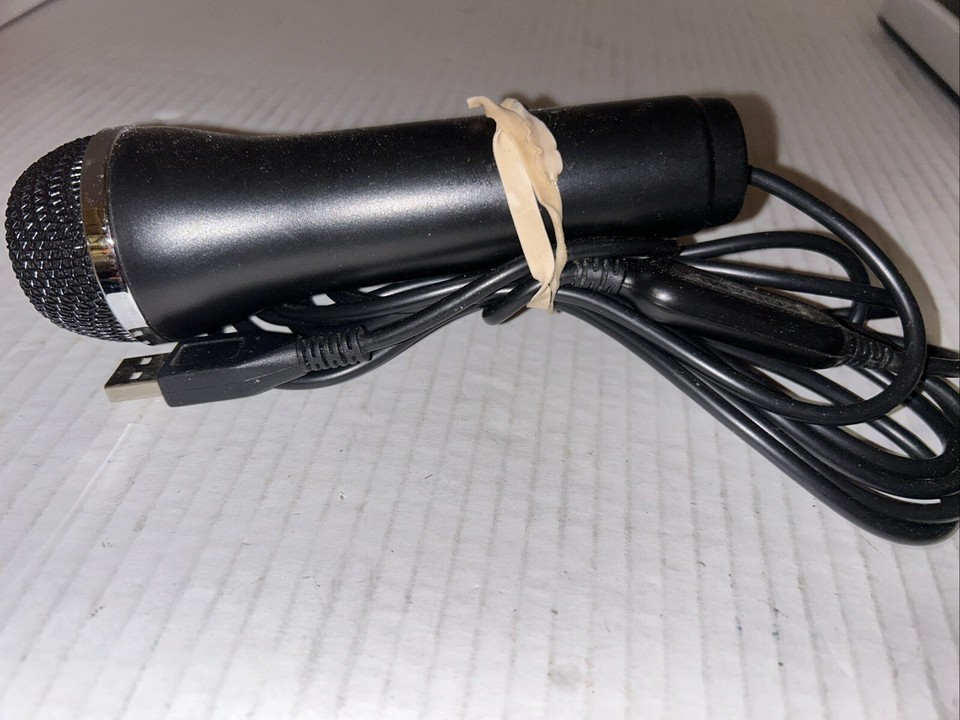 Konami USB MICROPHONE WII PLAYSTATION 2 3 PS2 PS3 XBOX 360 PC A-0234A ...