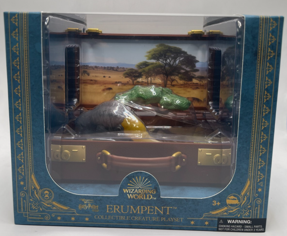 Universal Epic Harry Potter Erumpent Newt Suitcase Collectible Creature ...