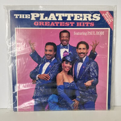 The Platters Greatest hits FACTORY SEALED LP 1986 featuring Paul Robi ...
