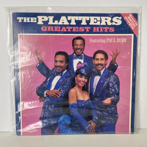 The Platters Greatest hits FACTORY SEALED LP 1986 featuring Paul Robi ...