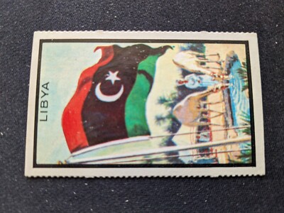 1963 Topps Flags Midgee Card # 52 Libya (EX) | eBay