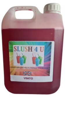 5 litre Vimto SLUSH 4 U SLUSH PUPPY SYRUP 1L : 5L | eBay
